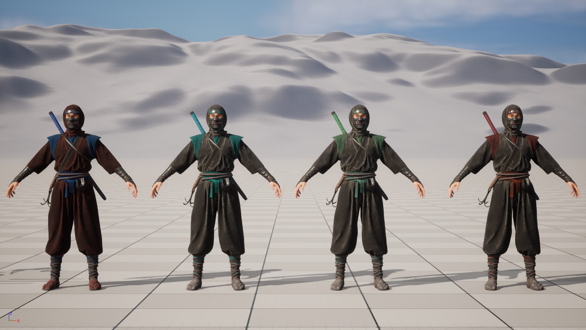 Shinobi Rei 3D Model - TurboSquid 2299695