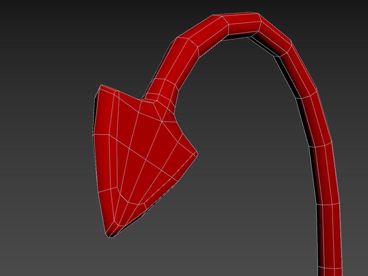 Devil Tail Model - TurboSquid 1509625