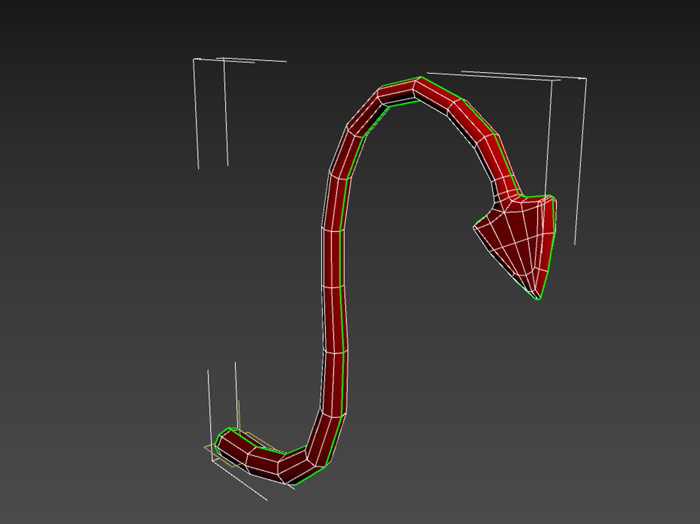 Devil Tail Model - TurboSquid 1509625