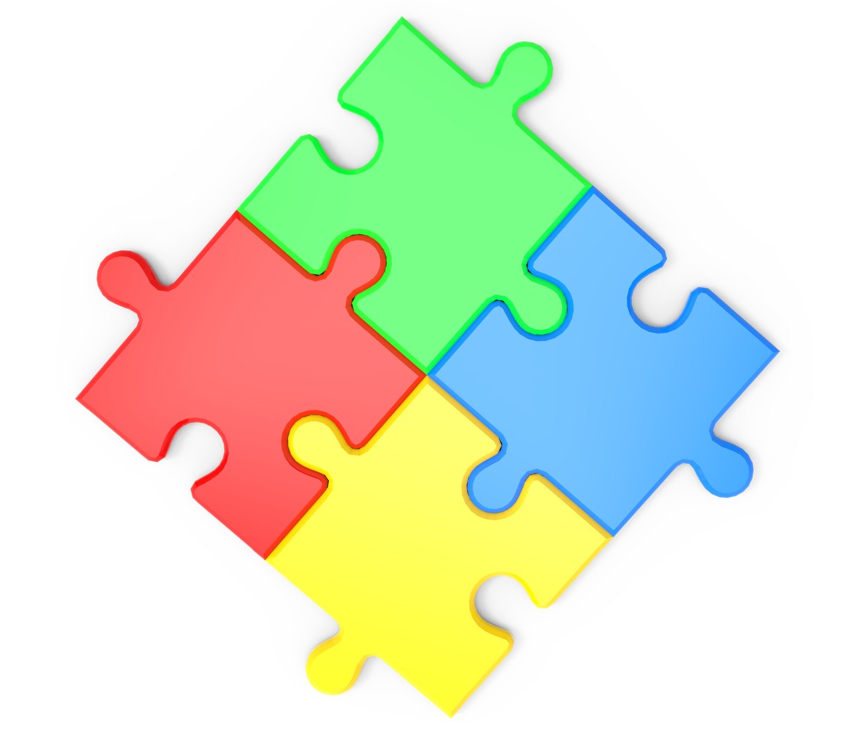 Puzzle Model - TurboSquid 1271410