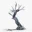 3d Scary Tree Dry Model