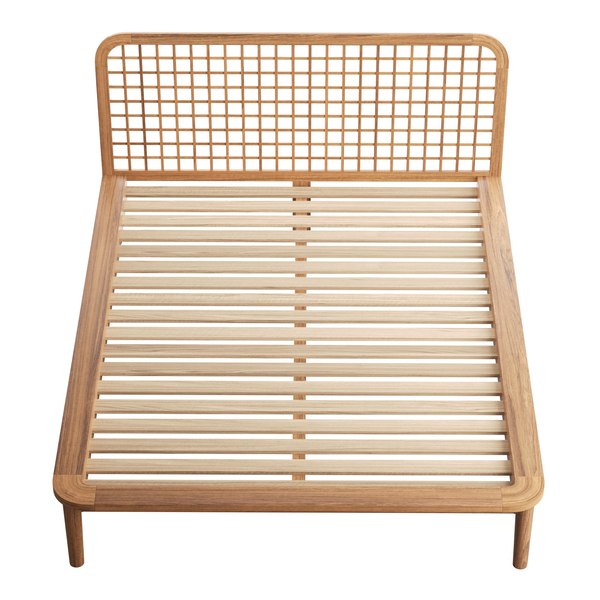 3D Nyla Platform Bed - TurboSquid 1911120