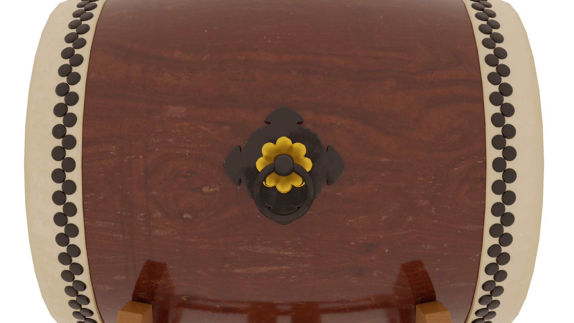 Japanese Drum Wadaiko 3D Model - TurboSquid 1883588