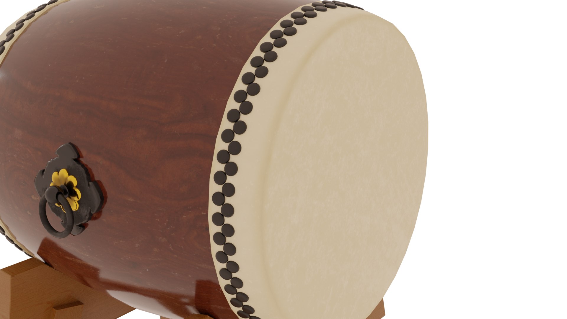 Japanese Drum Wadaiko 3D Model - TurboSquid 1883588