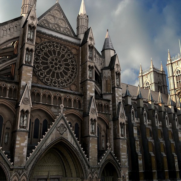 3d church model