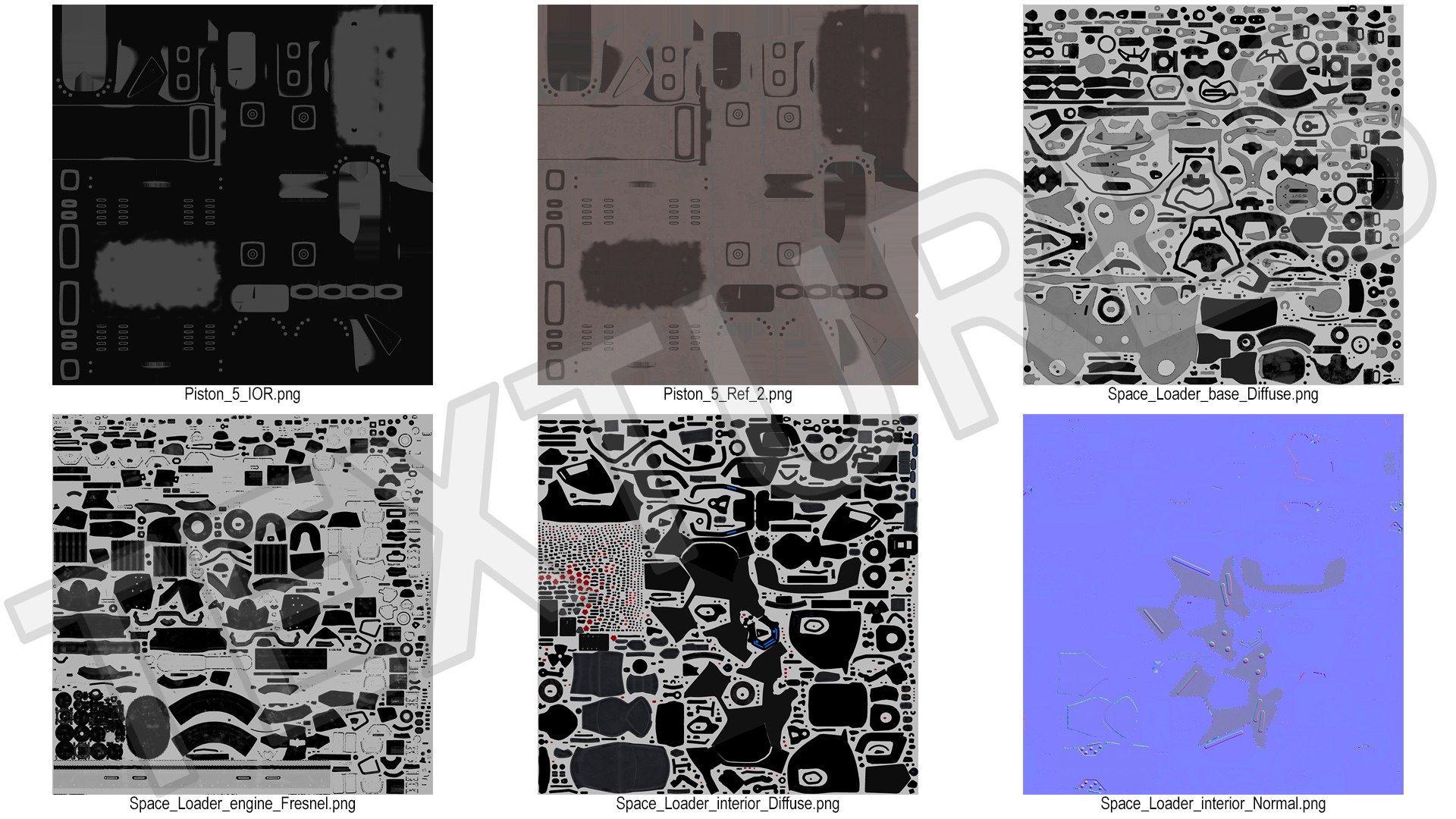 3D Model Sci Fi Repair Spaceship - TurboSquid 2307231