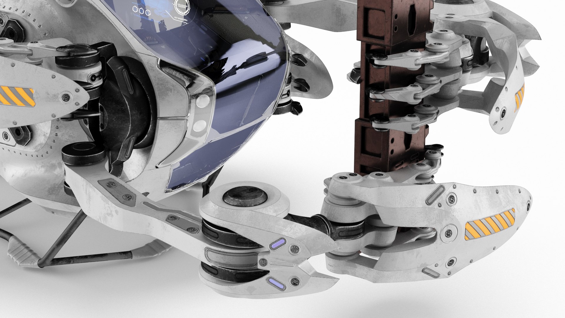 3D Model Sci Fi Repair Spaceship - TurboSquid 2307231