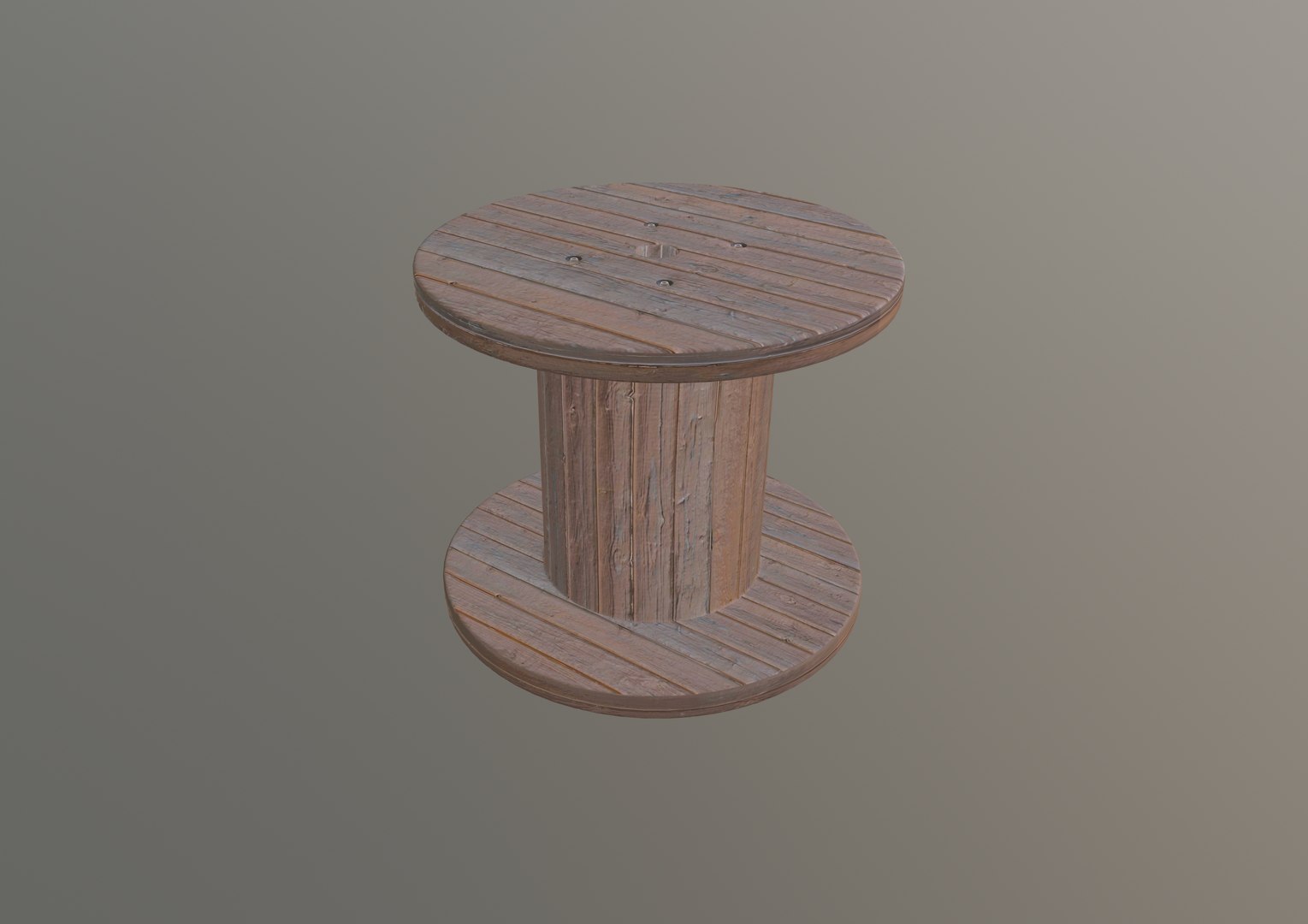 Wooden Cable Reel 3D Model - TurboSquid 1481723