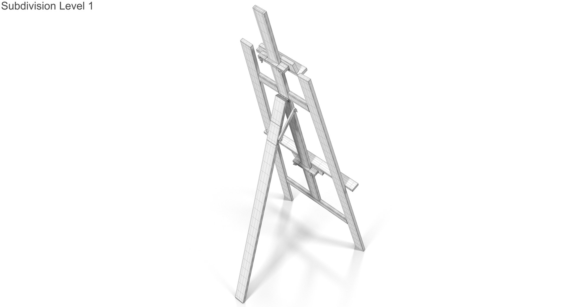 3d Model Easel Stand