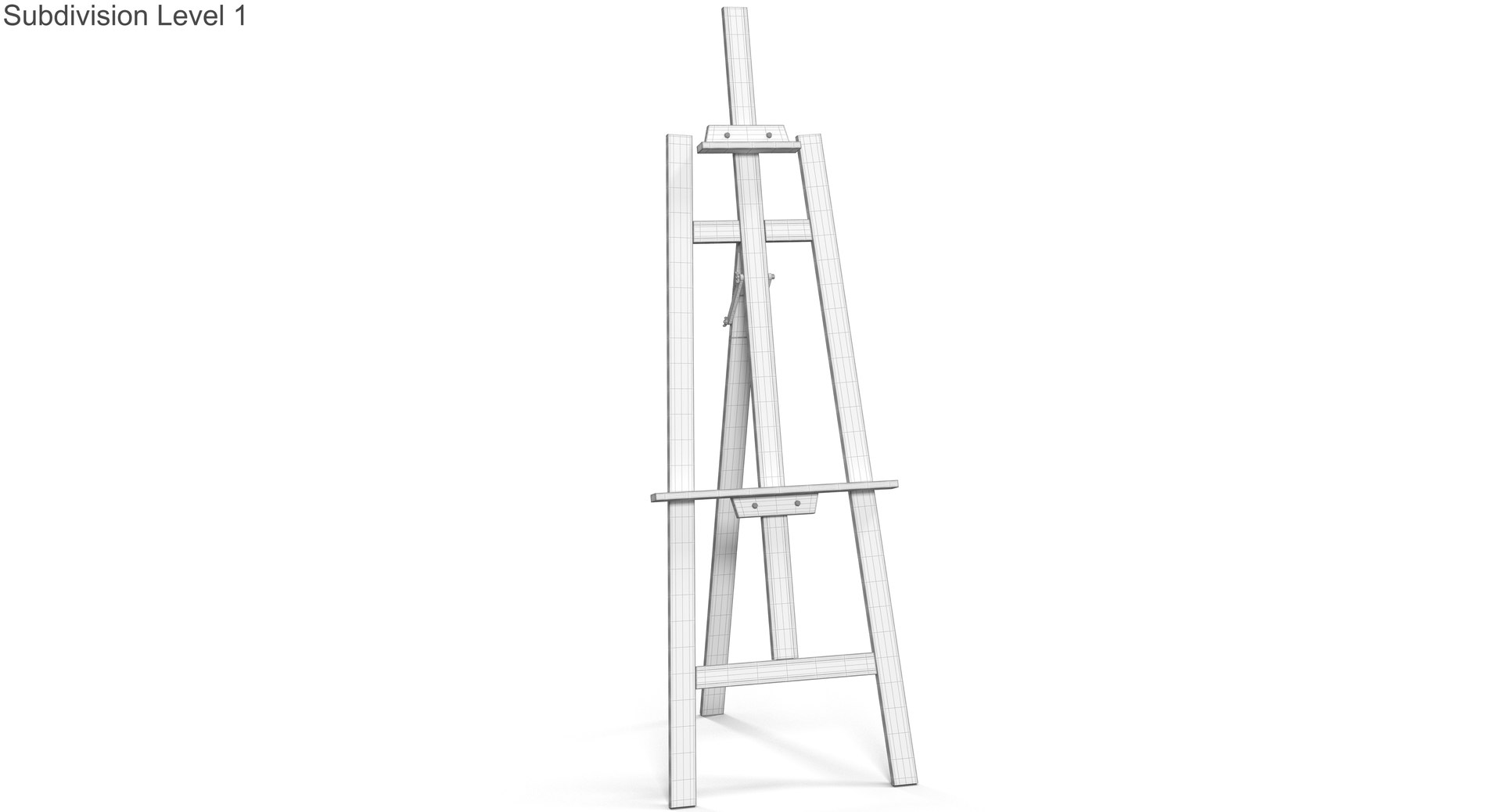 3d Model Easel Stand