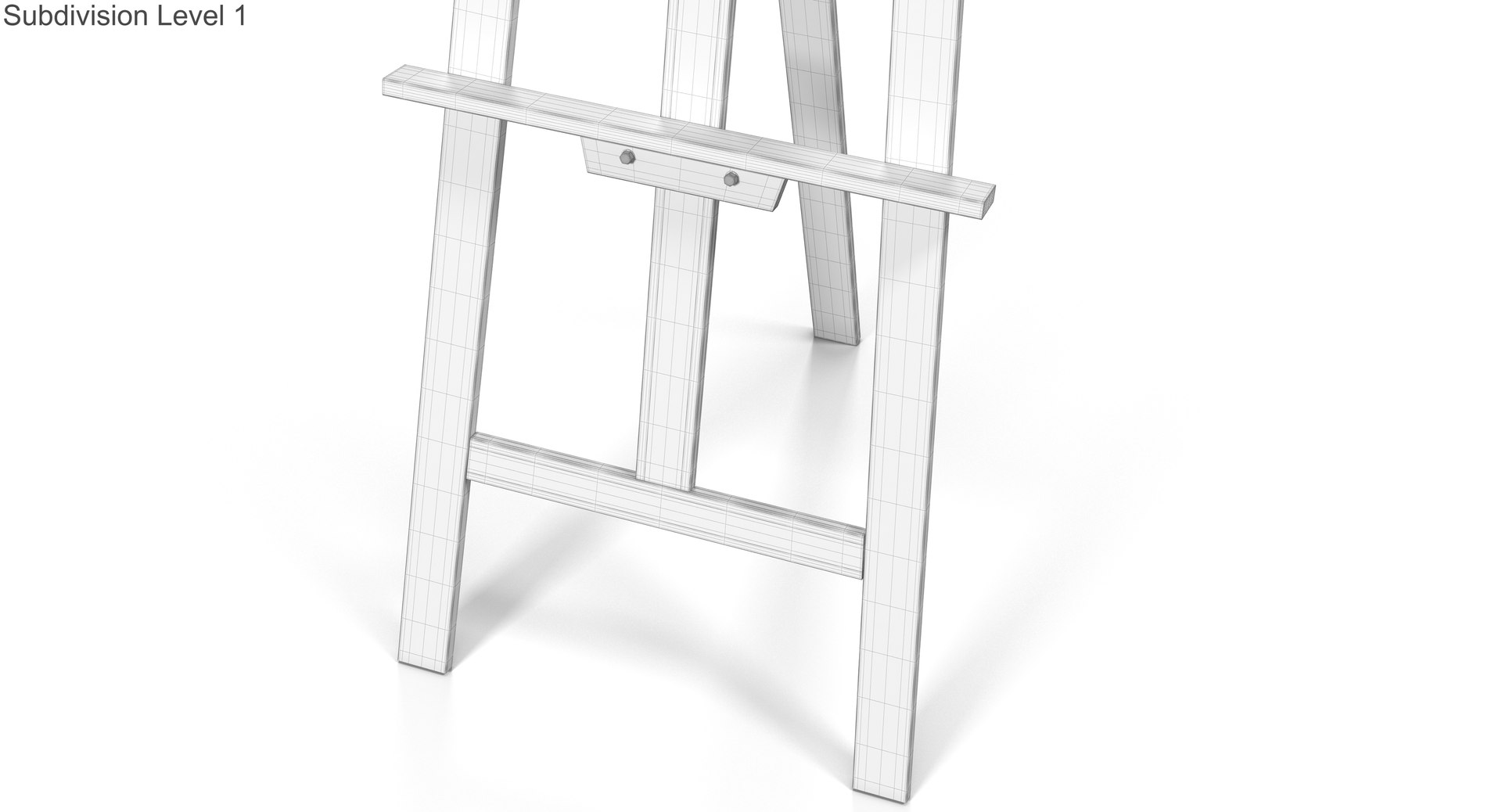 3d Model Easel Stand
