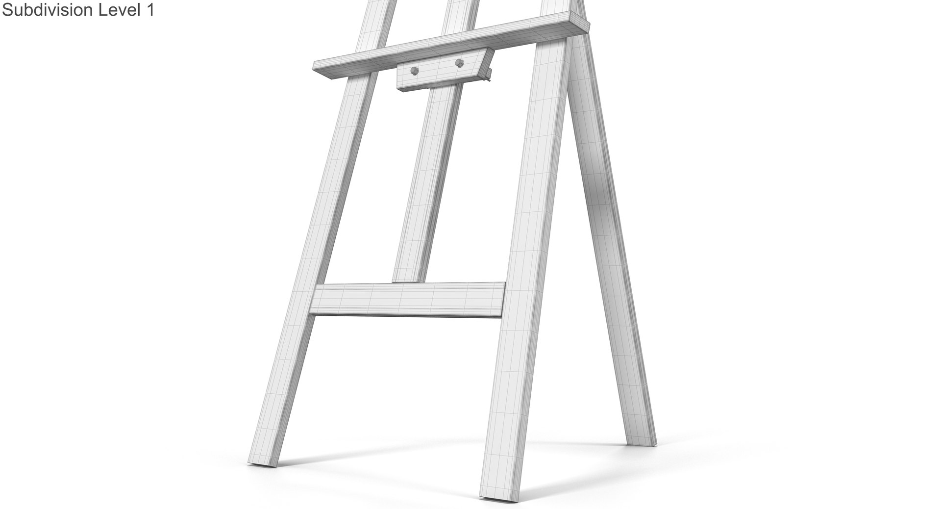 3d Model Easel Stand