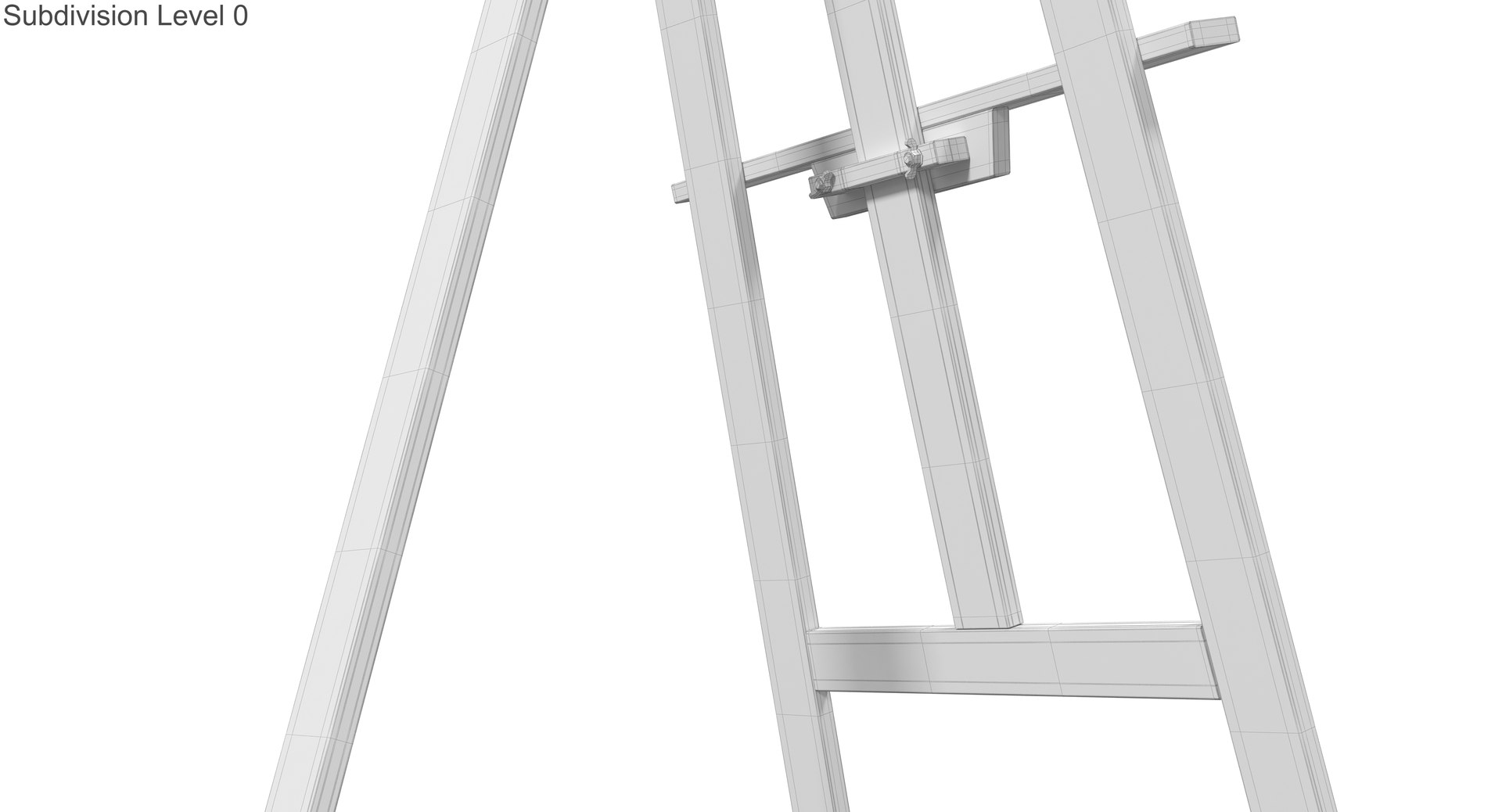 3d Model Easel Stand