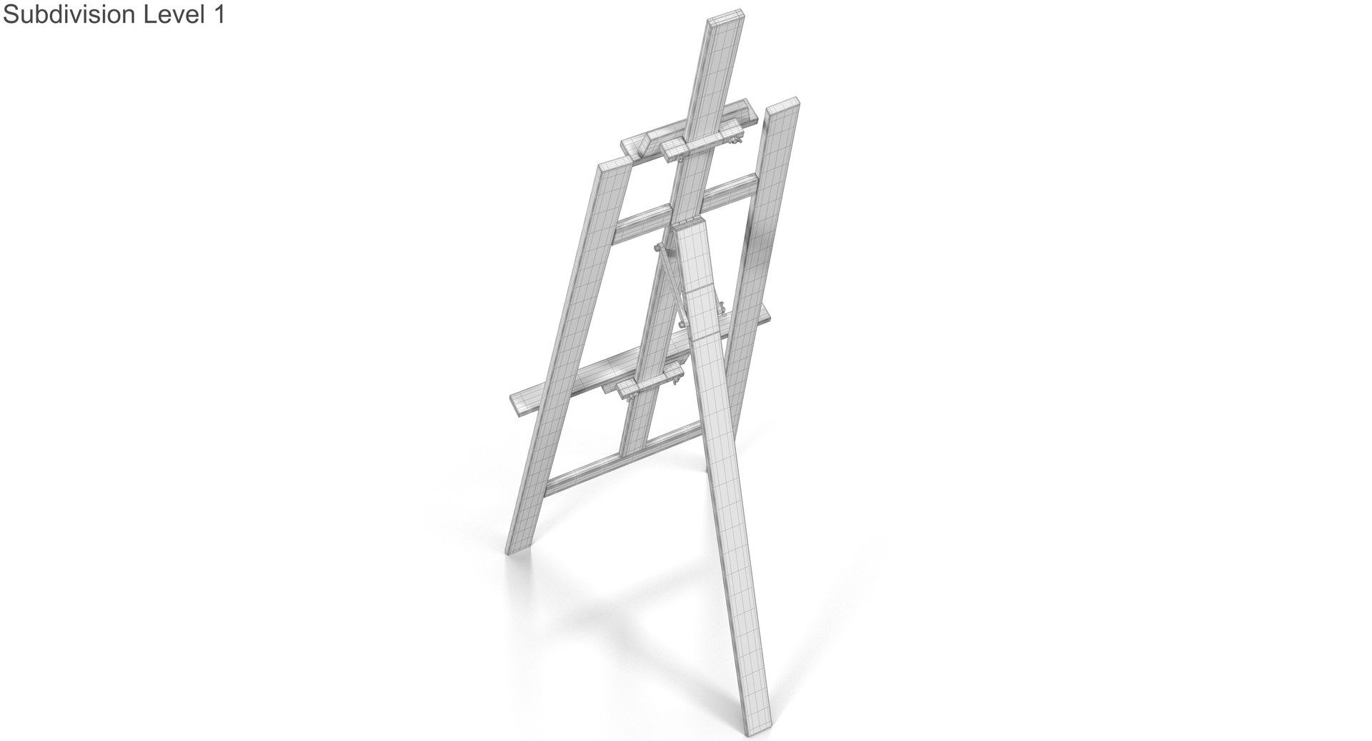 3d Model Easel Stand