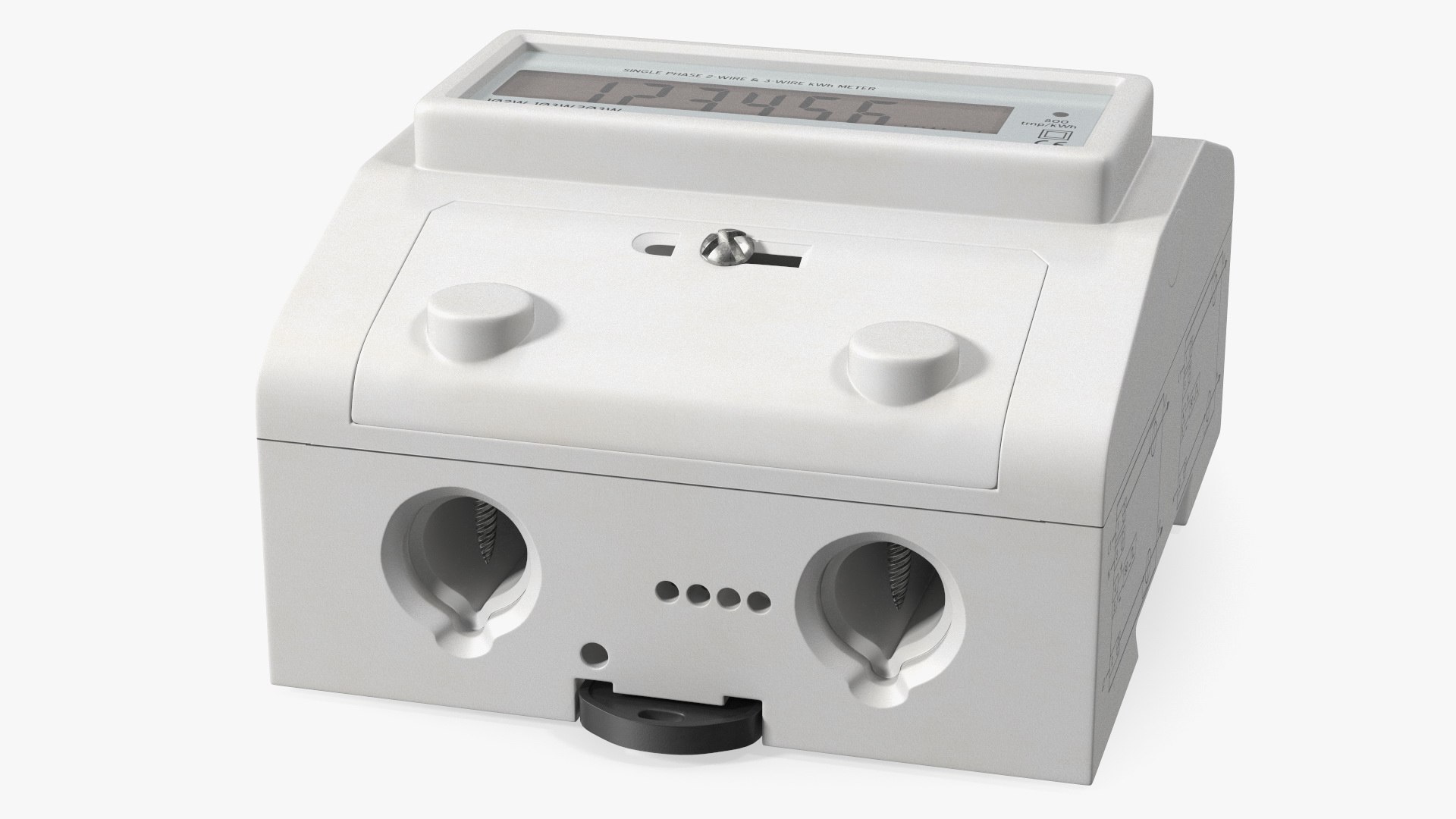 3D Electromechanical Electricity Meter Model - TurboSquid 2054529