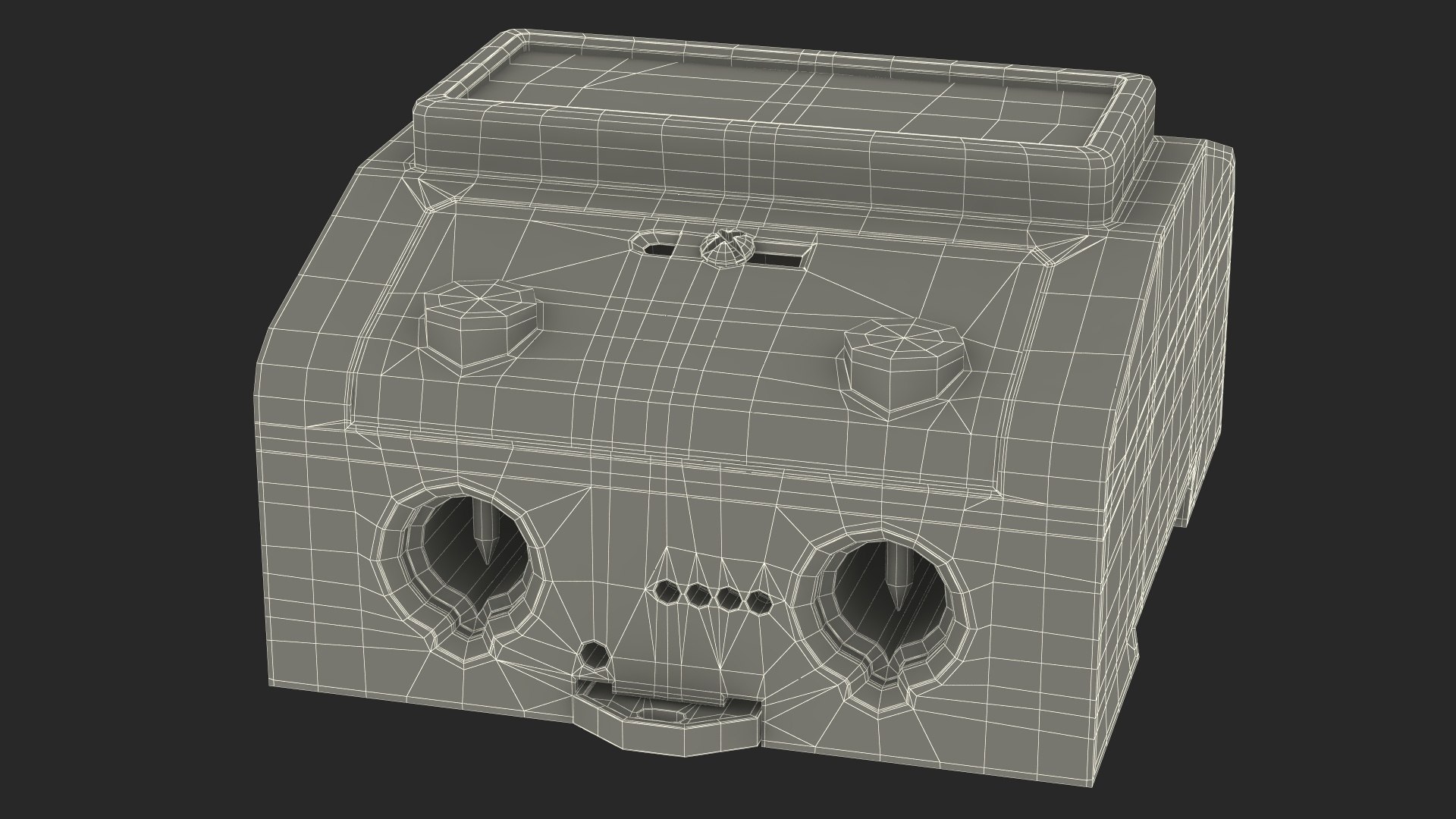 3D Electromechanical Electricity Meter Model - TurboSquid 2054529