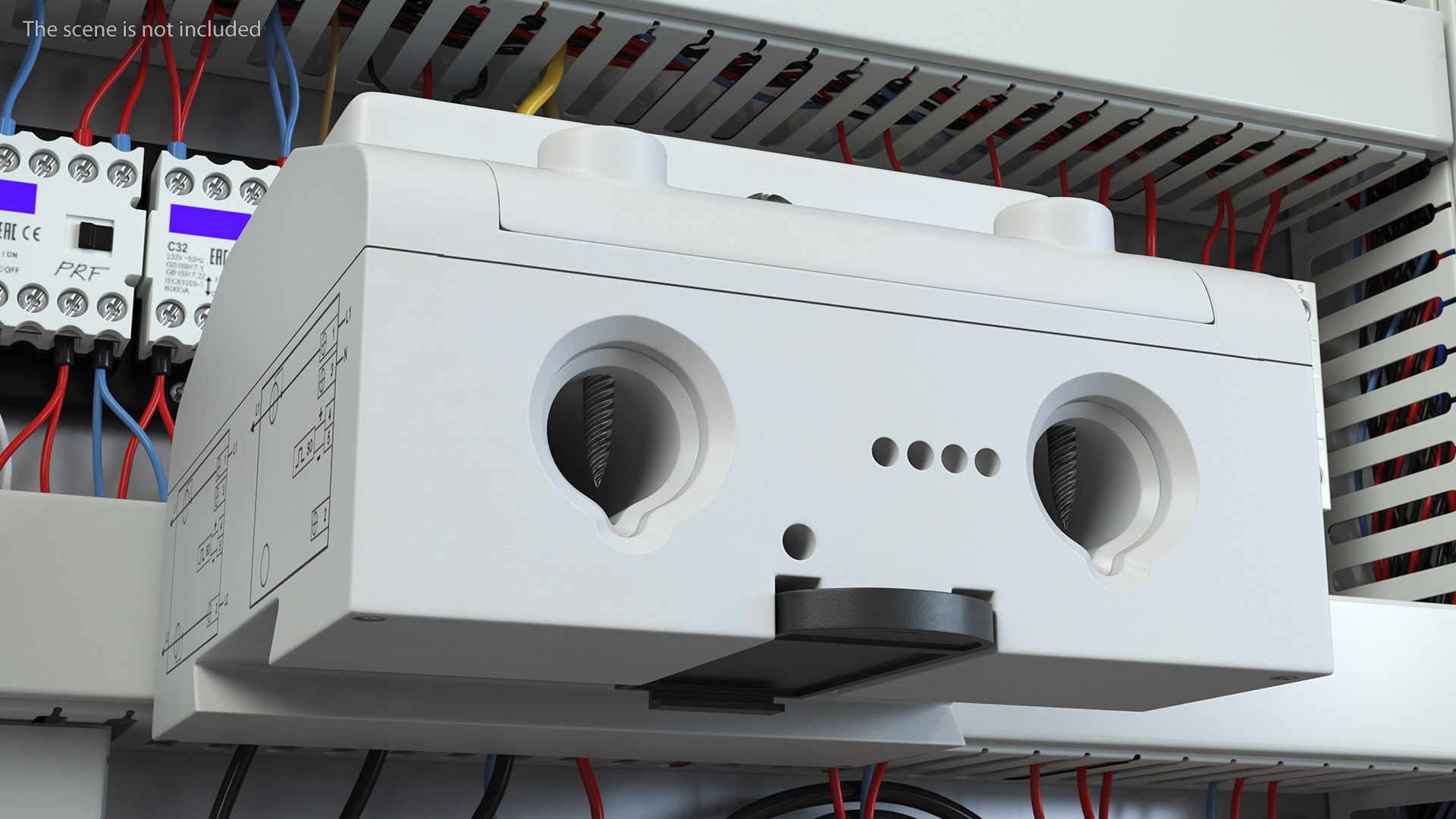 3D Electromechanical Electricity Meter Model - TurboSquid 2054529