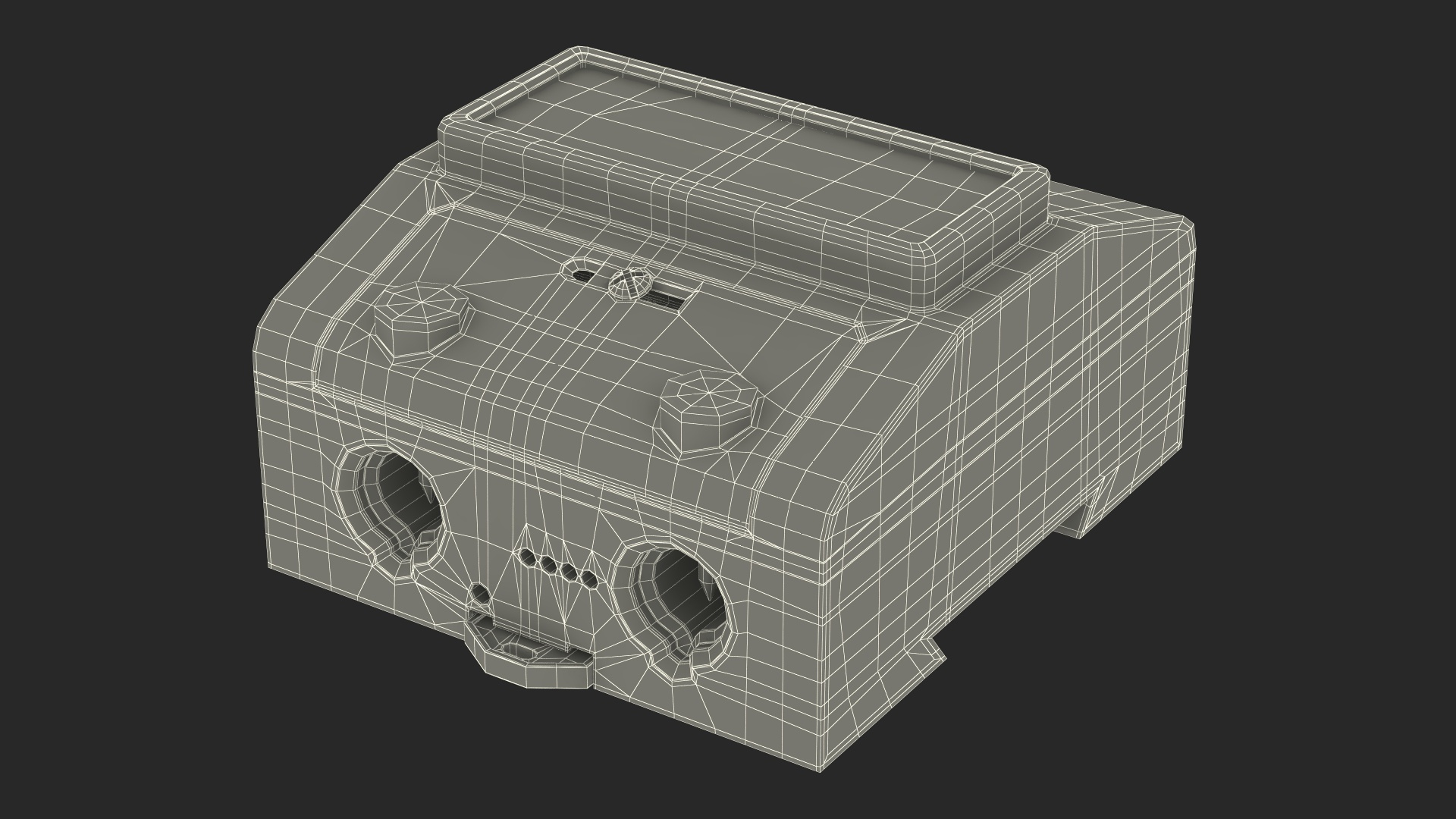 3D Electromechanical Electricity Meter Model - TurboSquid 2054529