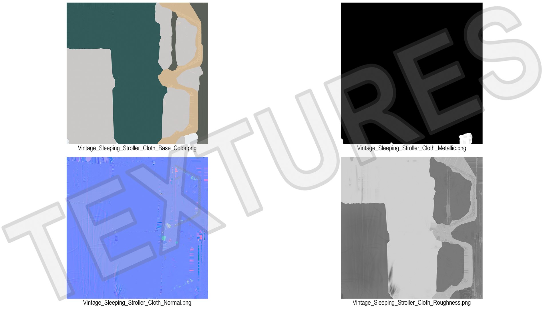 Bilt Rite Vintage Sleeping Stroller With Canopy Folded Model ...