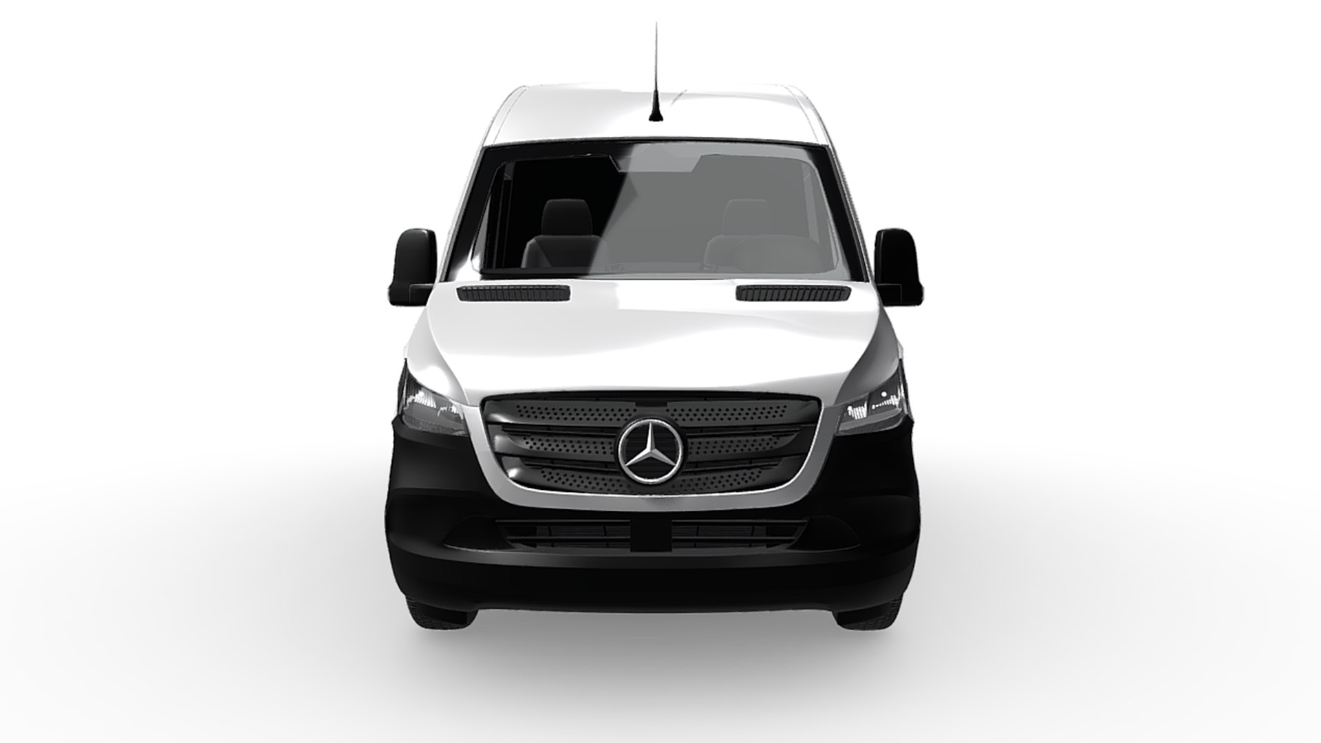 3D Model New Mercedes-Benz Sprinter Cargo Van H2 L3 - TurboSquid 2260266