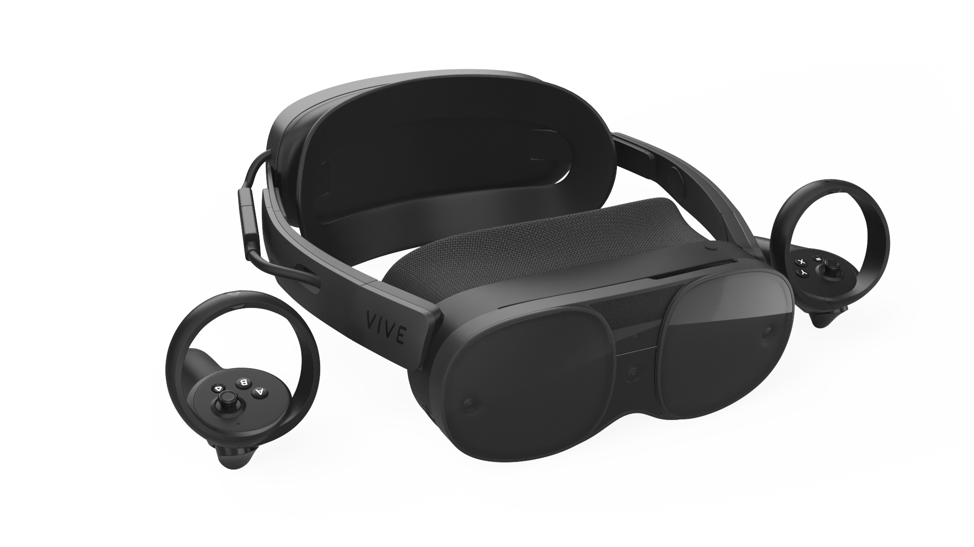 3D Model HTC Vive XR Elite With Controllers - TurboSquid 2185721