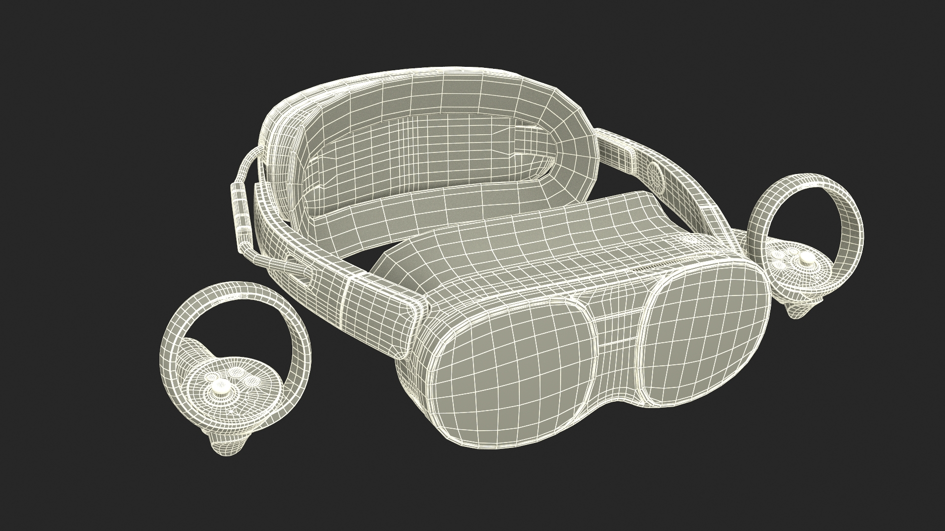 3D Model HTC Vive XR Elite With Controllers - TurboSquid 2185721