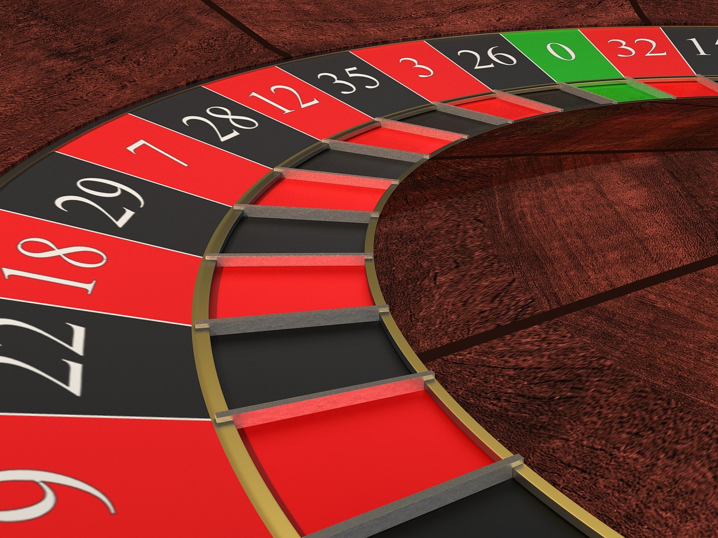 roulette wheel 3d obj
