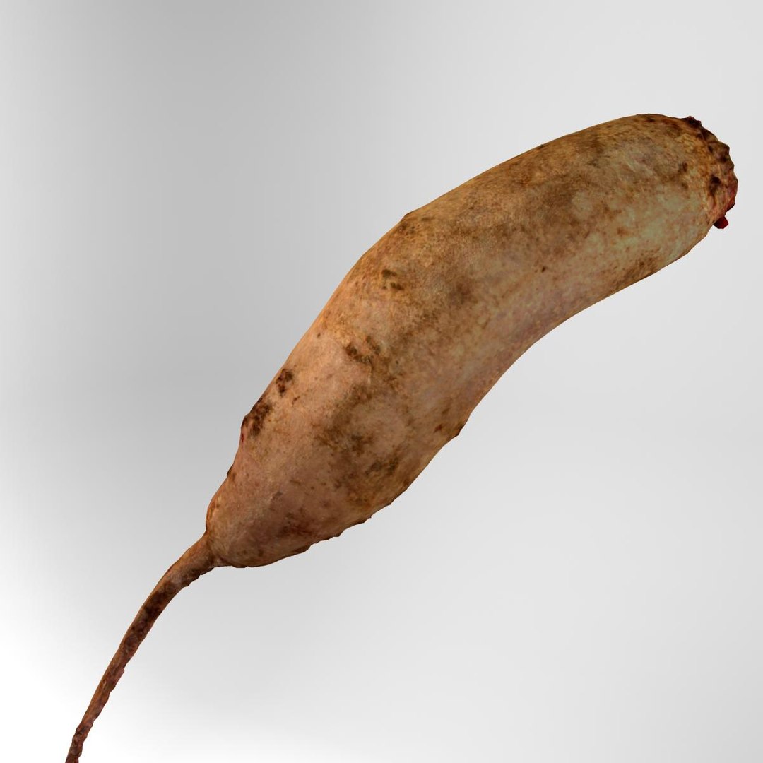 3d Red Beets Smooth Model