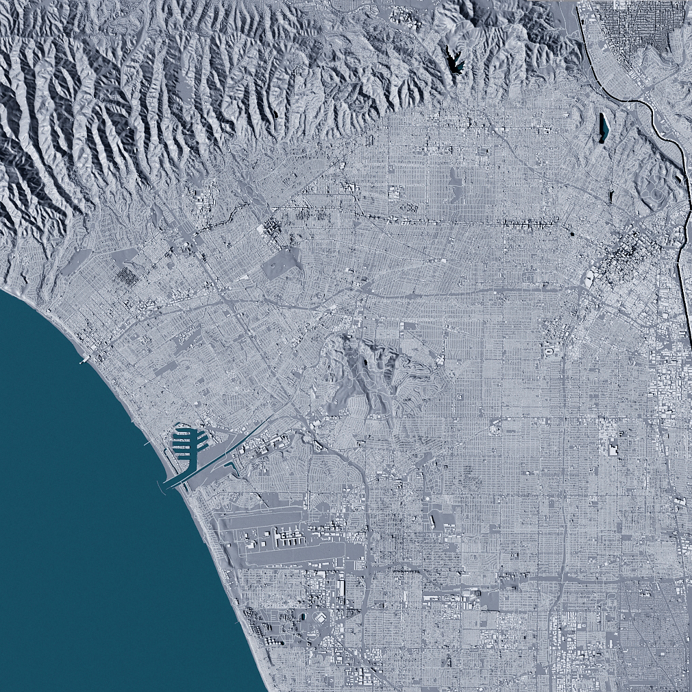 Los angeles 3D - TurboSquid 1355993