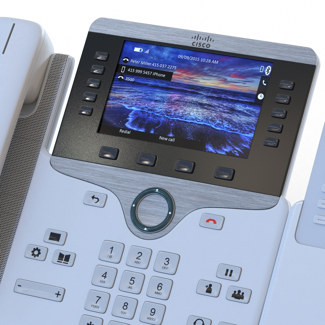 3d cisco ip phone 8861