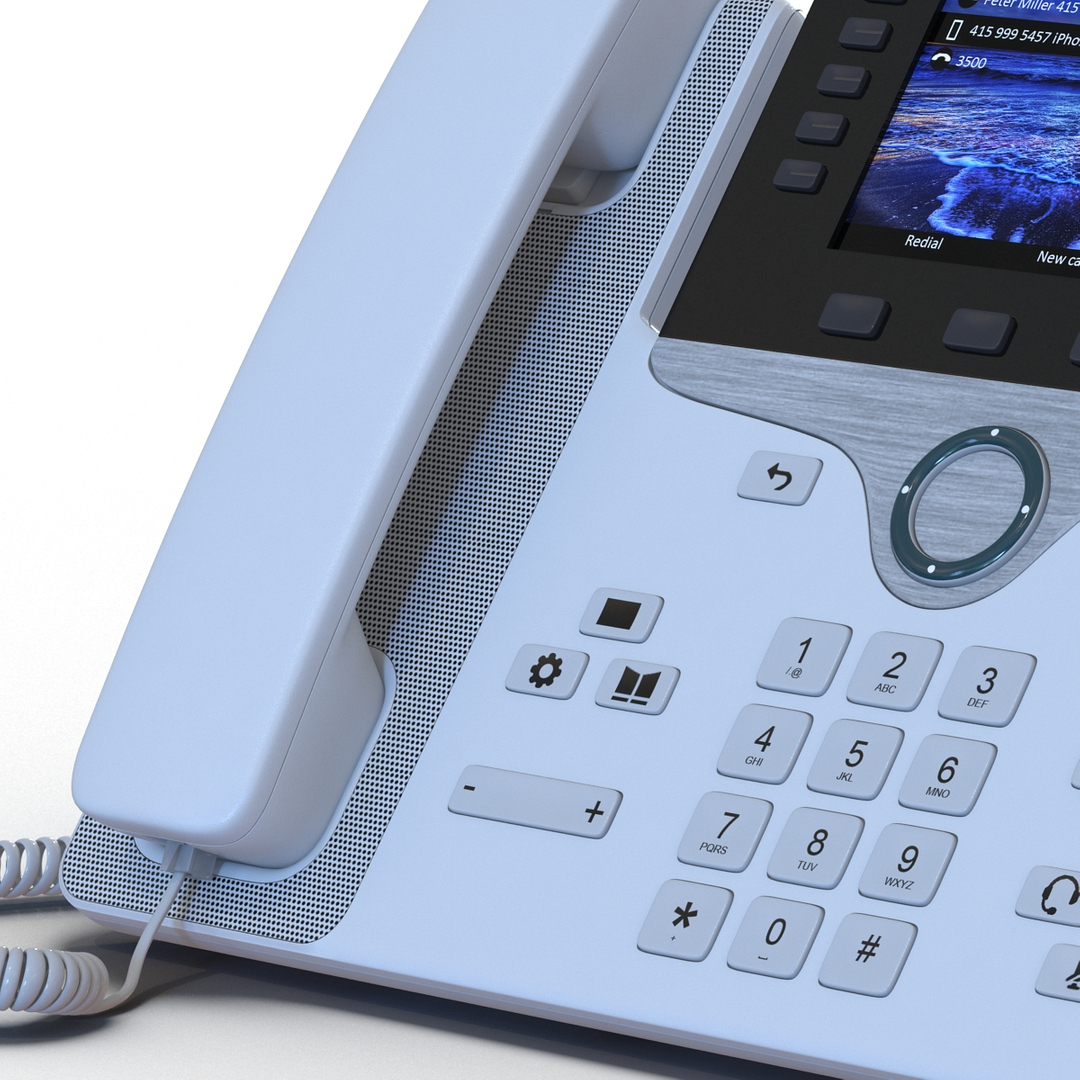 3d cisco ip phone 8861