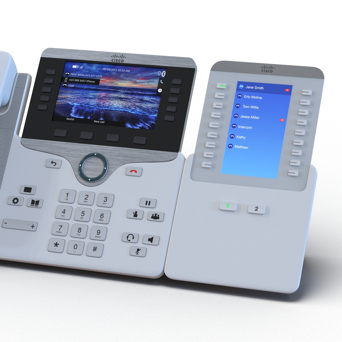 3d cisco ip phone 8861