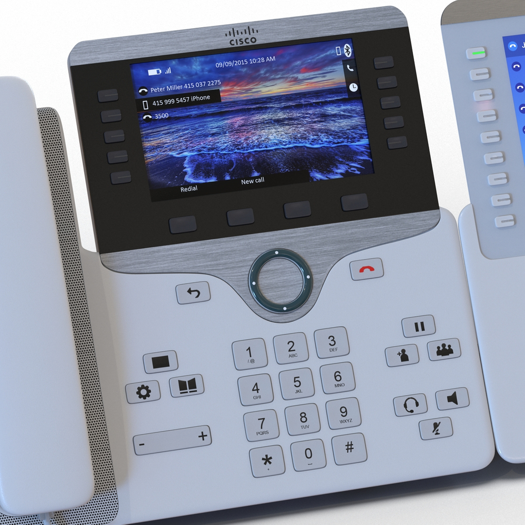 3d cisco ip phone 8861
