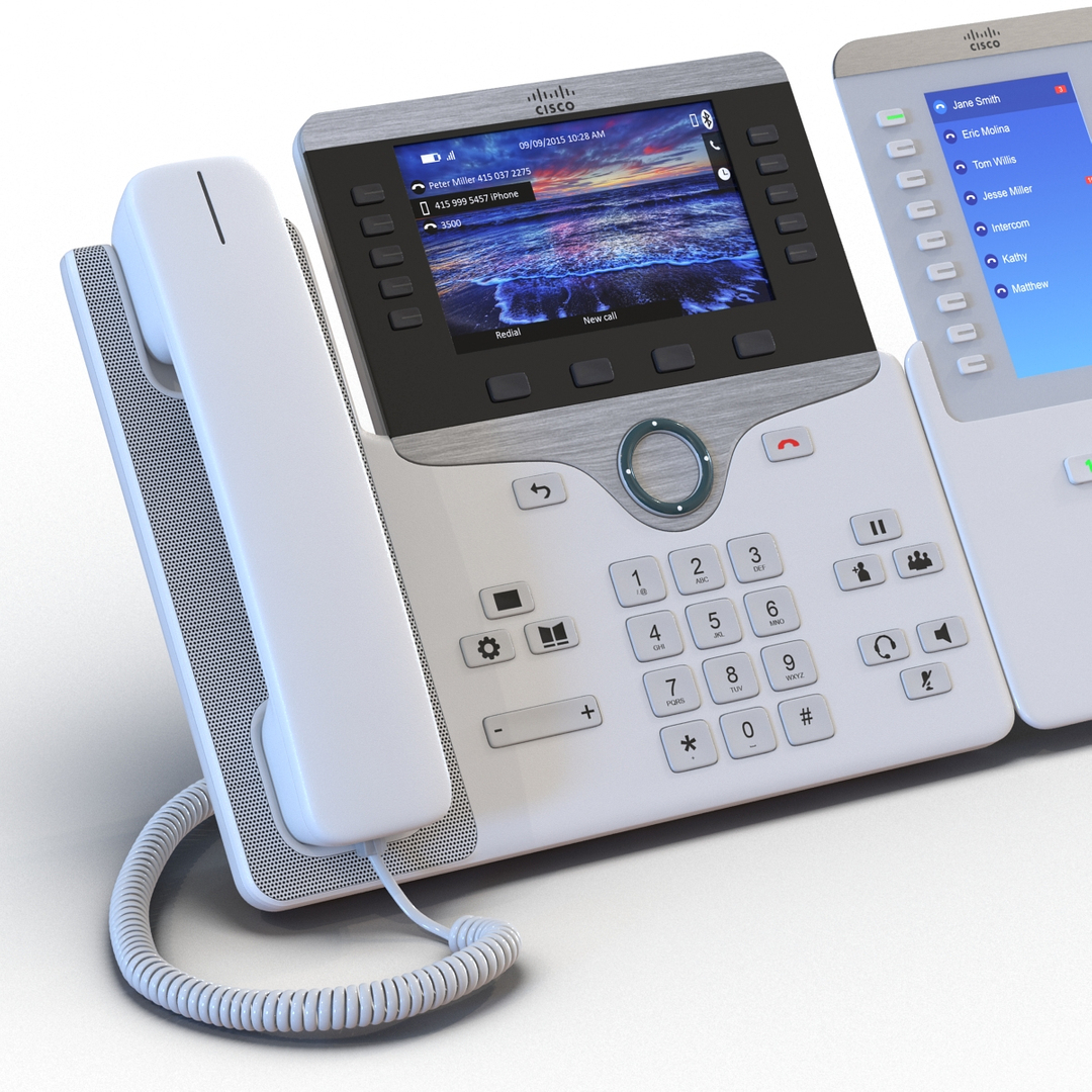 3d cisco ip phone 8861
