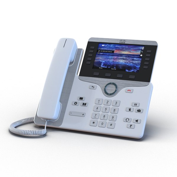 3d cisco ip phone 8861
