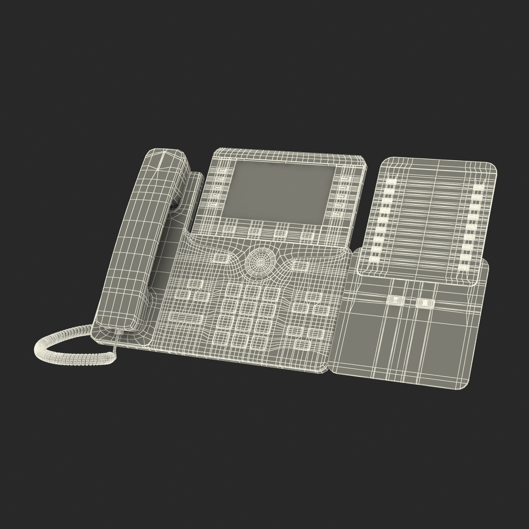 3d cisco ip phone 8861