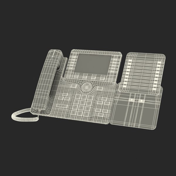 3d cisco ip phone 8861