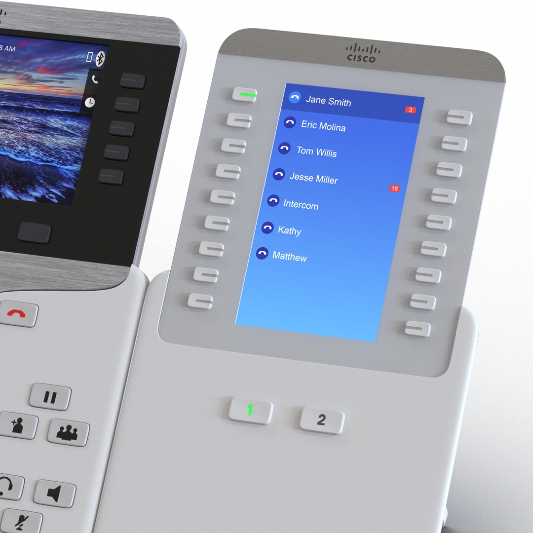 3d cisco ip phone 8861