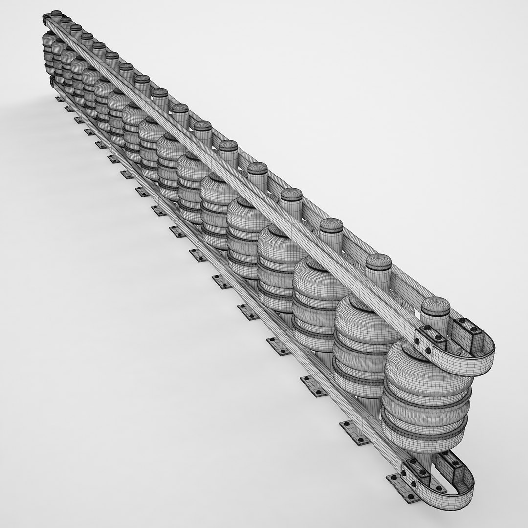 Safety Roller Barrier 3D Model - TurboSquid 1622010