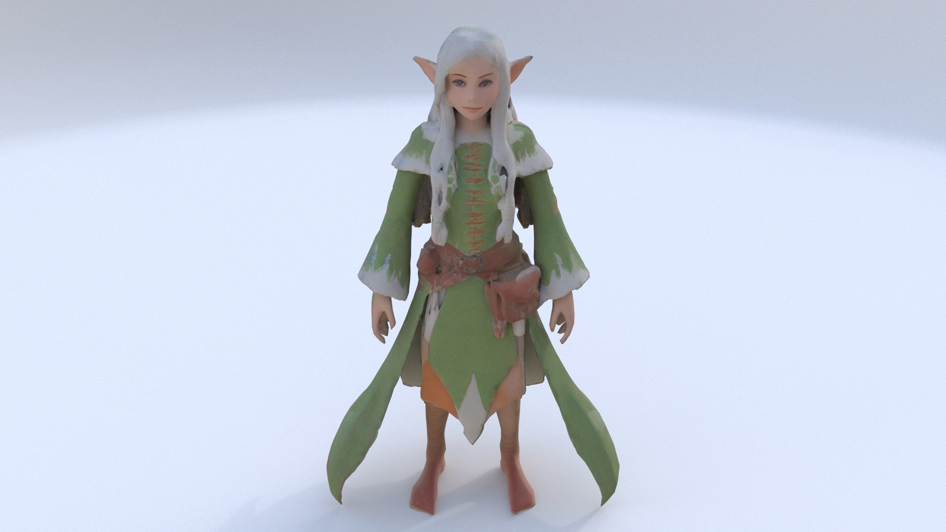 Elf 2 3D Model - TurboSquid 2331125