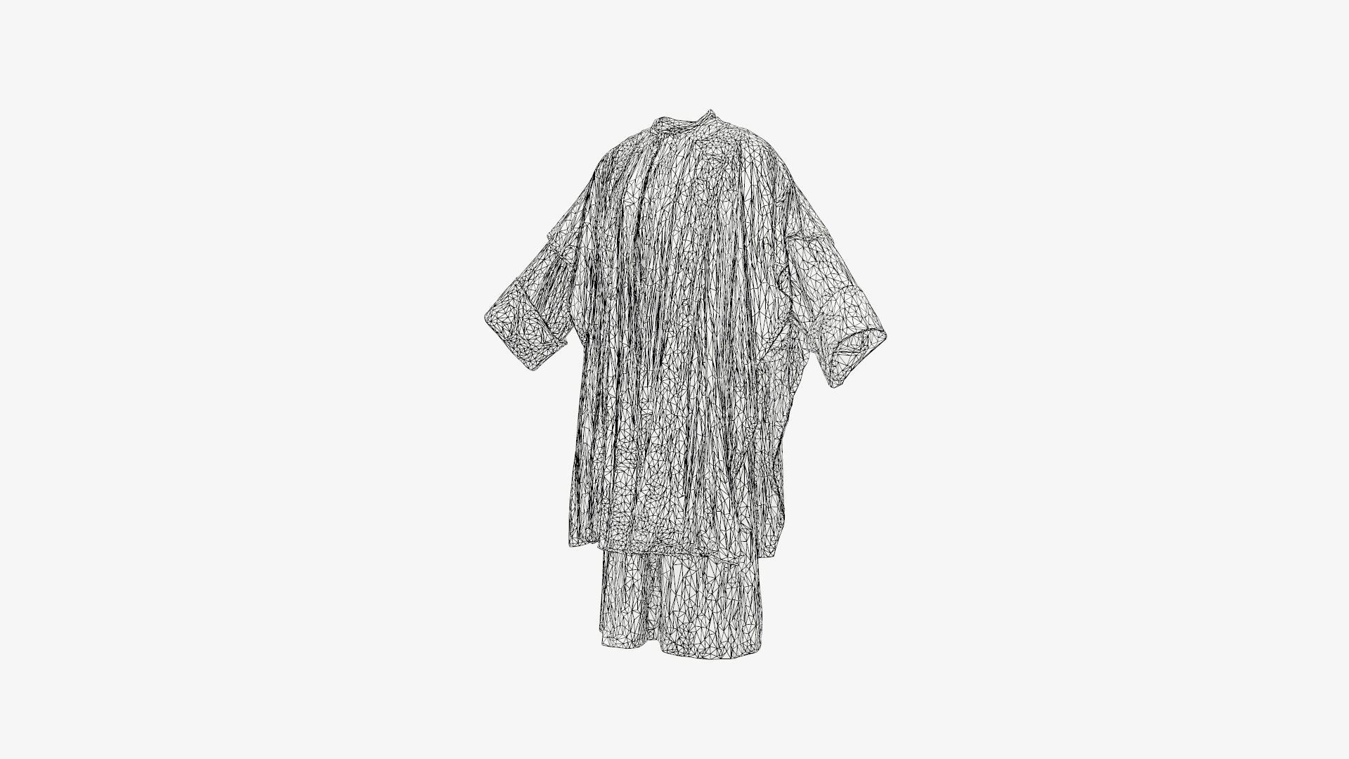 3D Model Priest Cape - TurboSquid 1851554