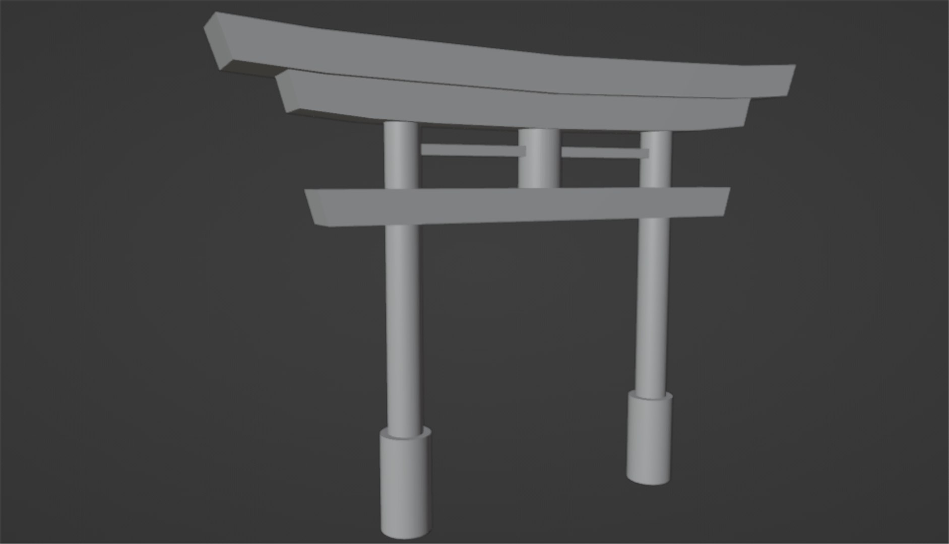 Torii Gate 3 Model - TurboSquid 2028896