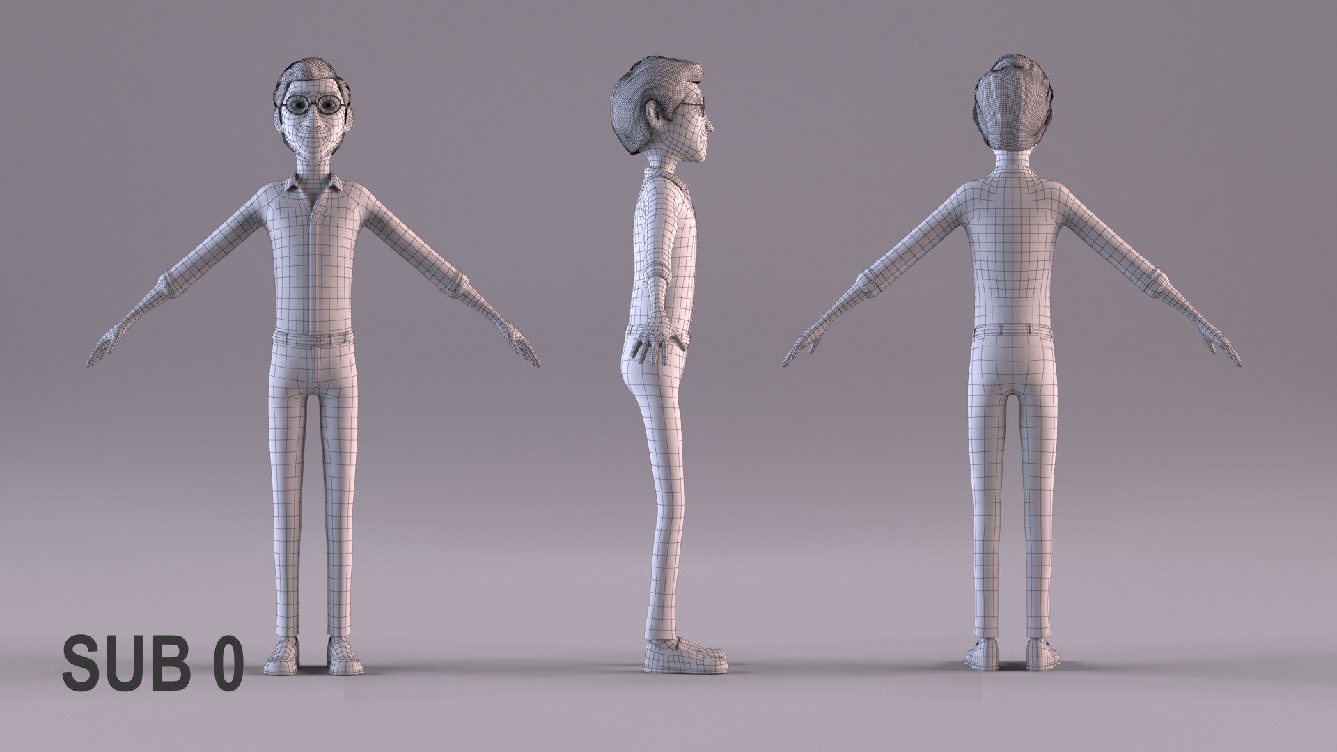 3D Model Young Man - Rigged - TurboSquid 2151499