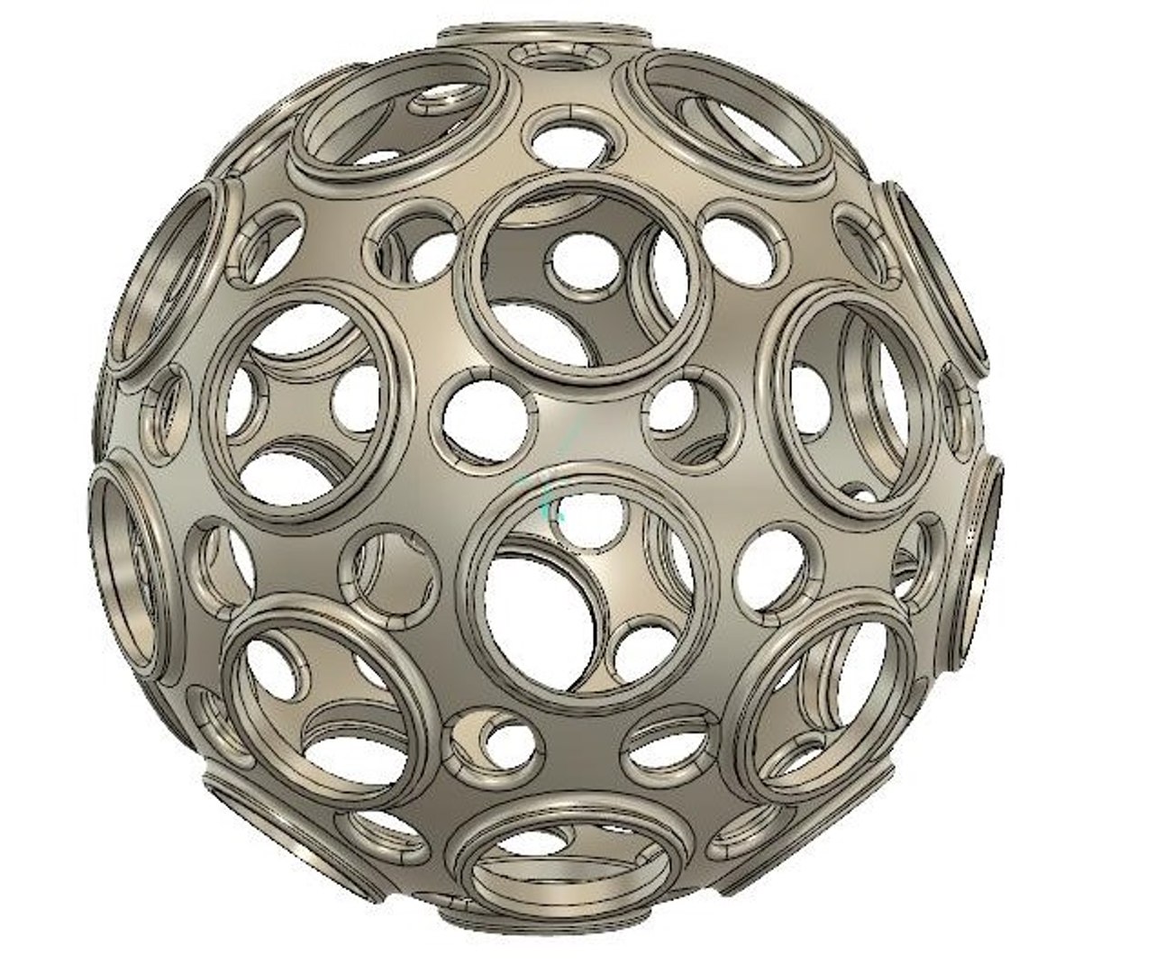 Carbon 60 3D Model - TurboSquid 1438499