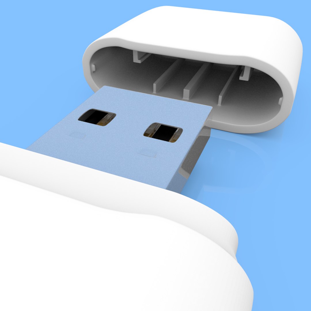 3d Model Hspa Usb Stick