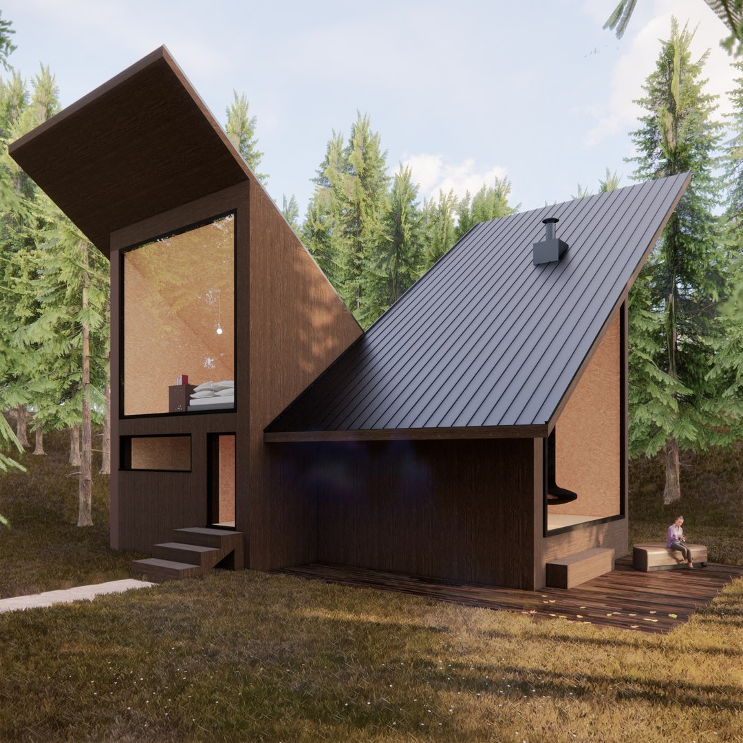 Forest House 3D Model - TurboSquid 1436429