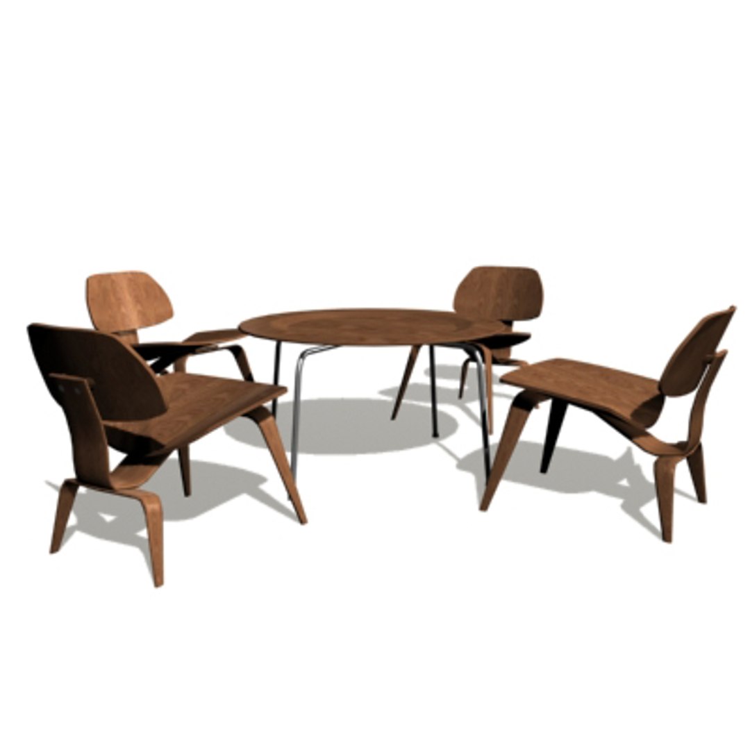 Charles Eames 3d Model