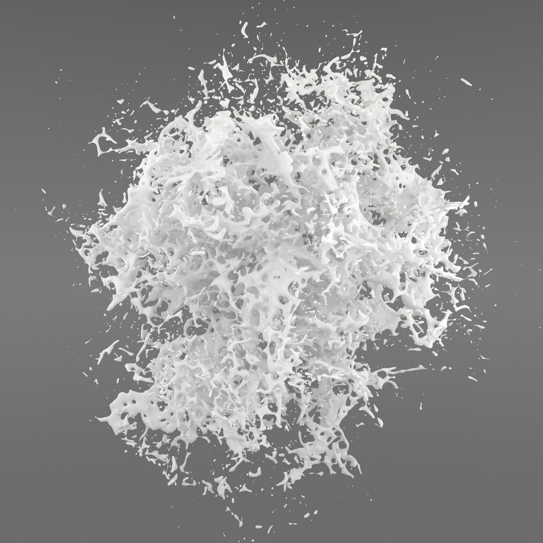 3D liquid splash model - TurboSquid 1448487