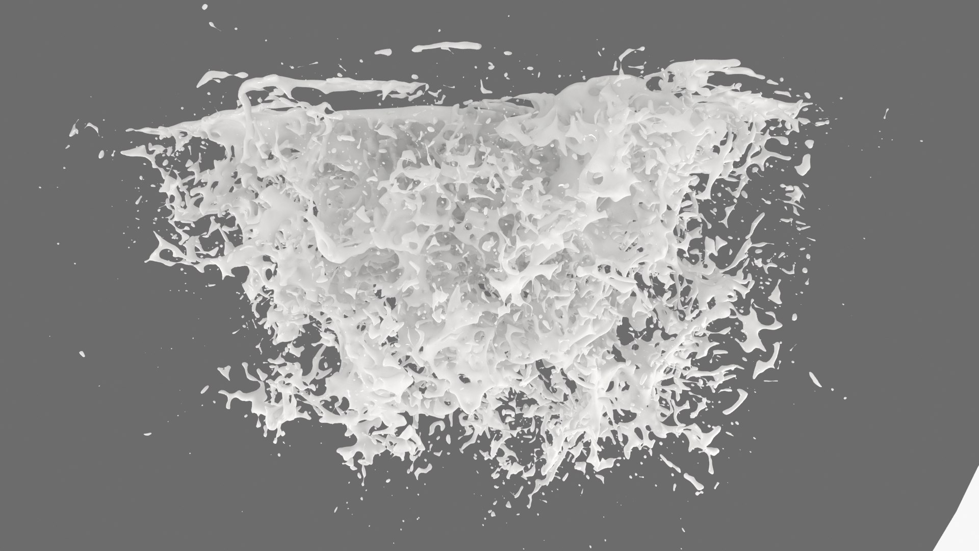 3D Liquid Splash Model - TurboSquid 1448487