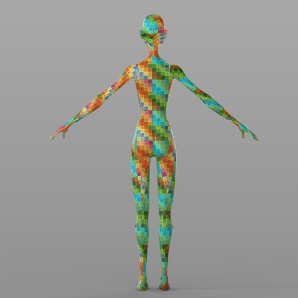 Stylised Female Base model - TurboSquid 1746929